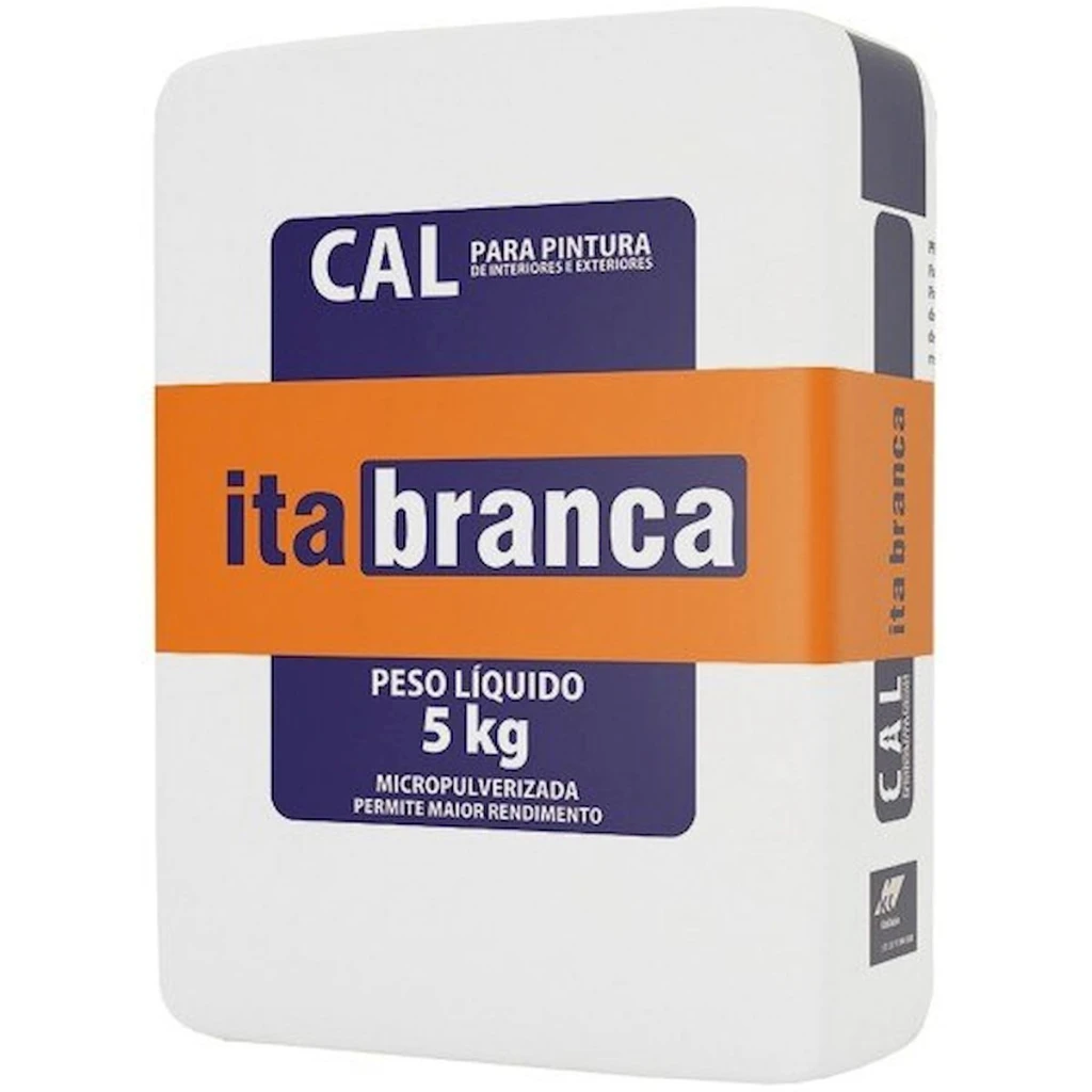 Cal para Pintura 5kg Itabranca - Plamacol