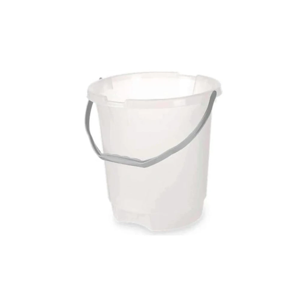 Balde Graduado 16 Litros Transparente Plasvale - Plamacol